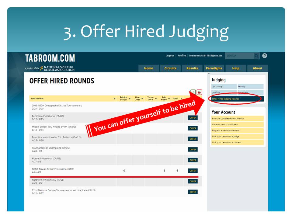 2. How to write judge paradigm – Asian Debate League