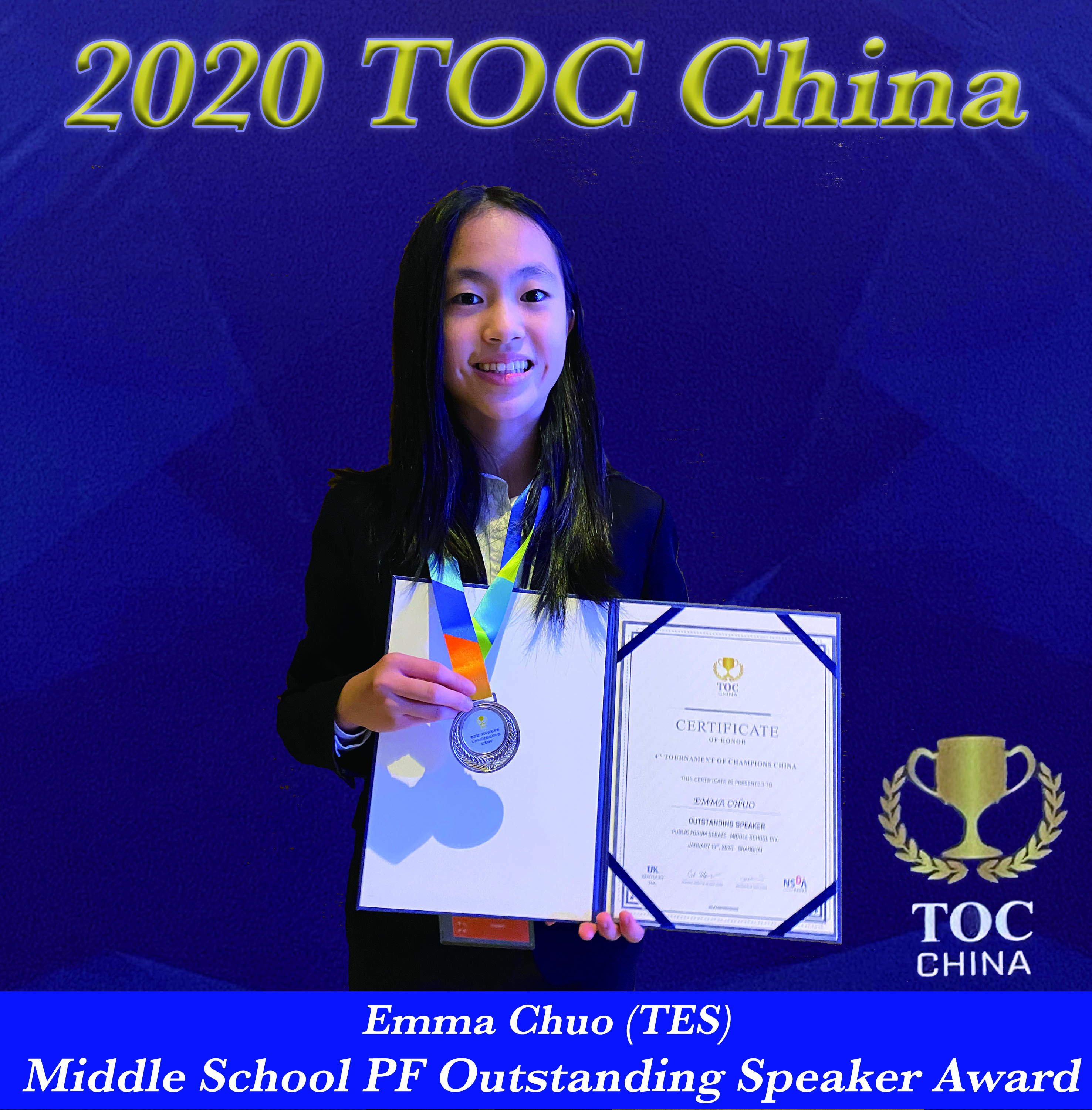 2023 – 2018 TOC China – Asian Debate League