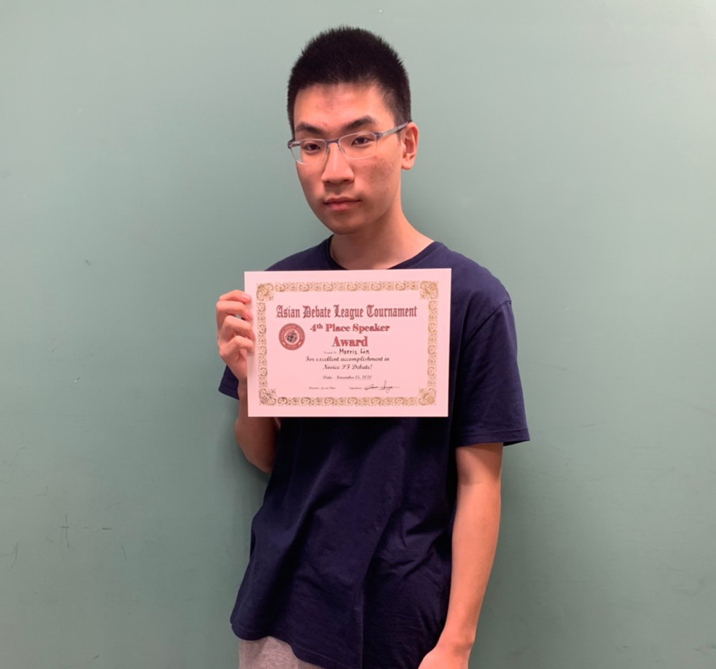 2020-11-15 ADL 대회 우승자: Morris Lin & Lucas Lin (NPF); Yiwen Fang & Amber ...