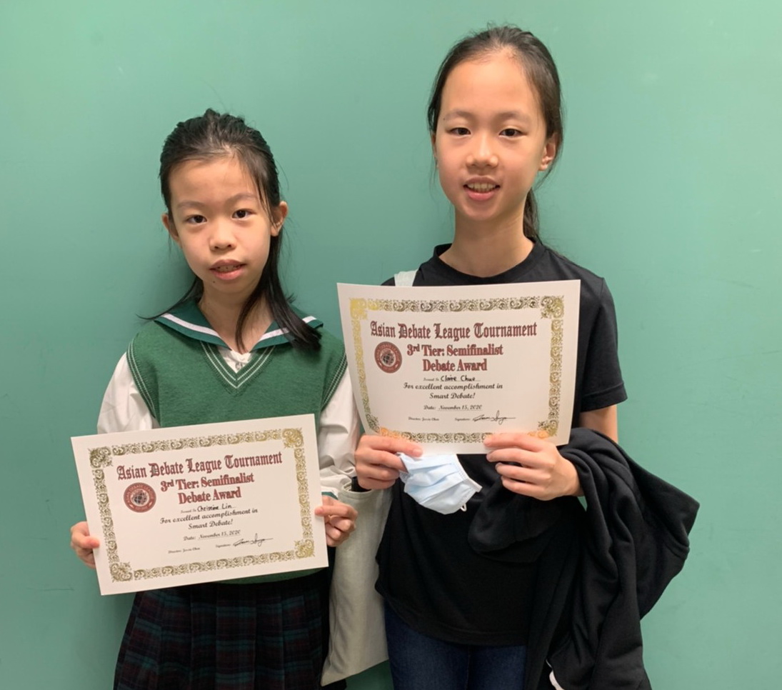 2020-11-15 ADL 대회 우승자: Morris Lin & Lucas Lin (NPF); Yiwen Fang & Amber ...