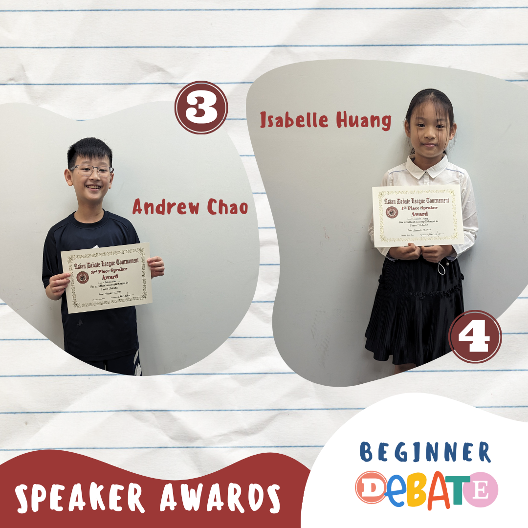 6-8 – Asian Debate League